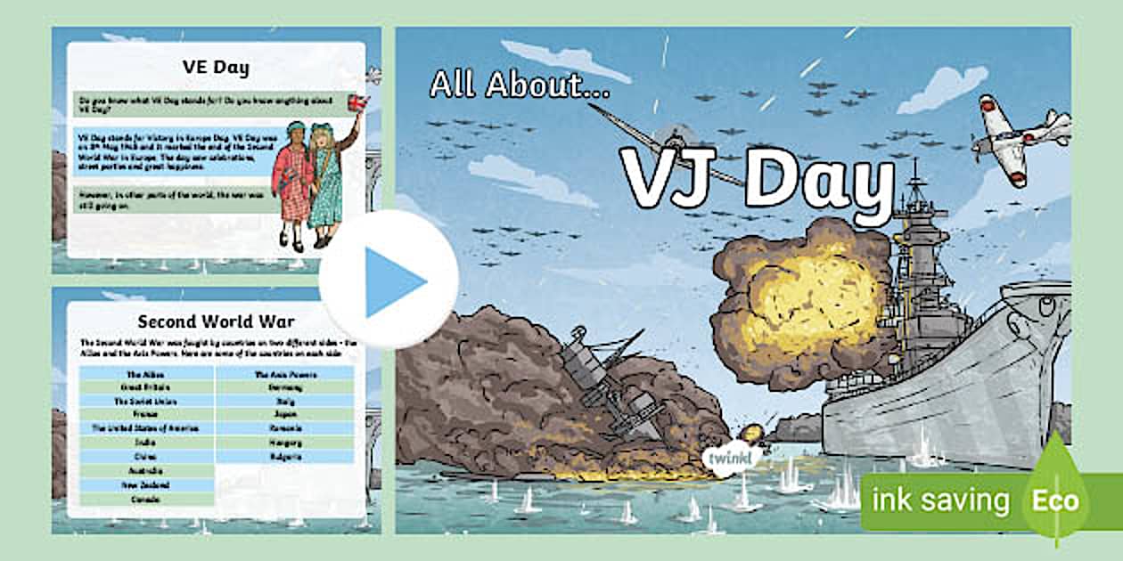 All About VJ Day KS2 PowerPoint (teacher made) - Twinkl