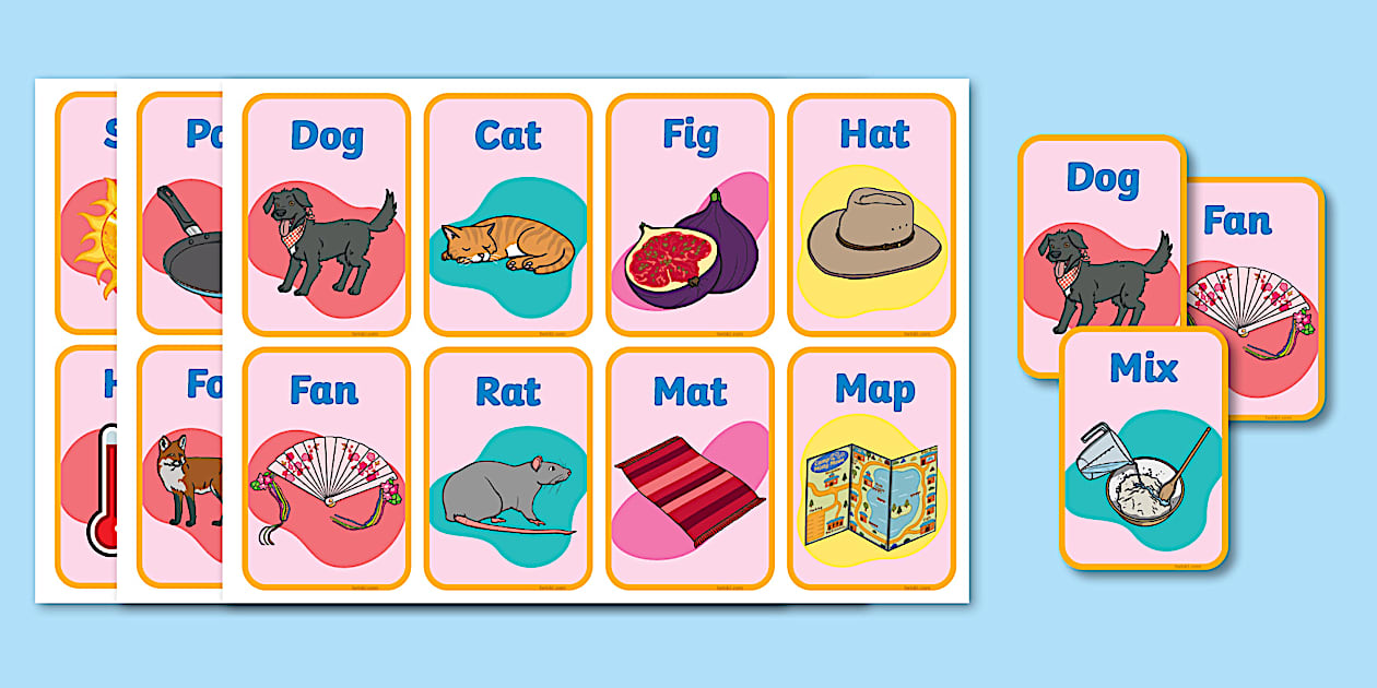 CVC Words Flashcards