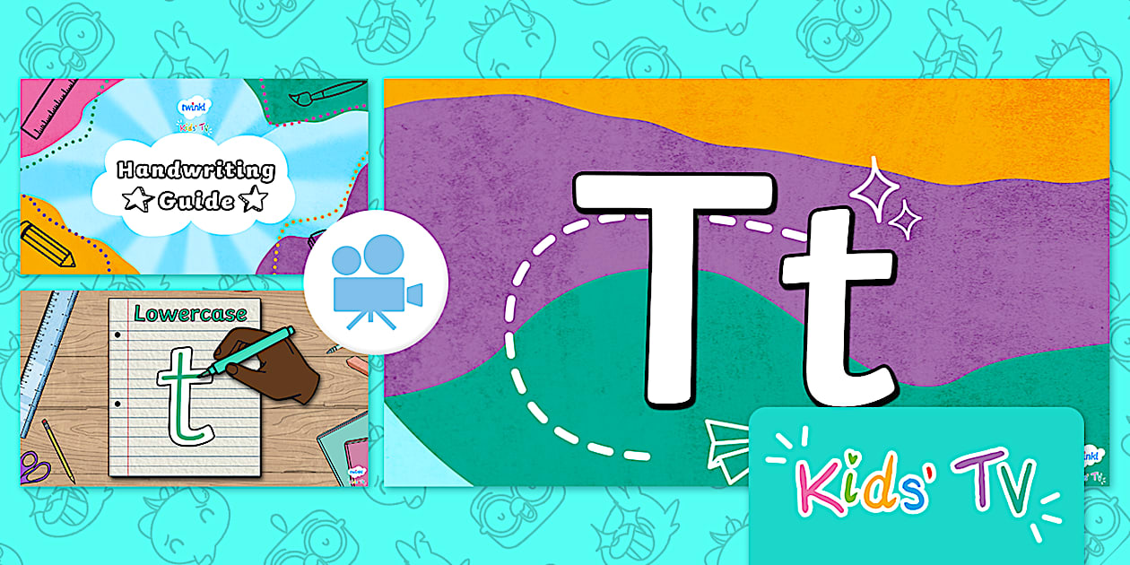 How to Write the Letter T | Handwriting Guide for Kids