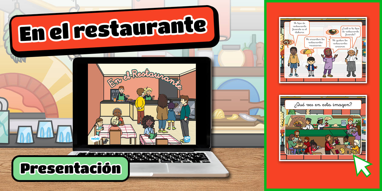 Presentación: En el restaurante