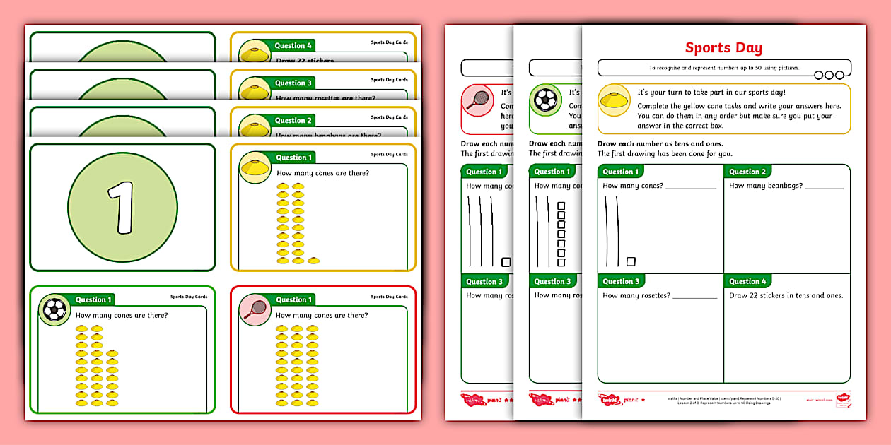 👉 Year 1 Represent Numbers up to 50 Using Drawings Maths