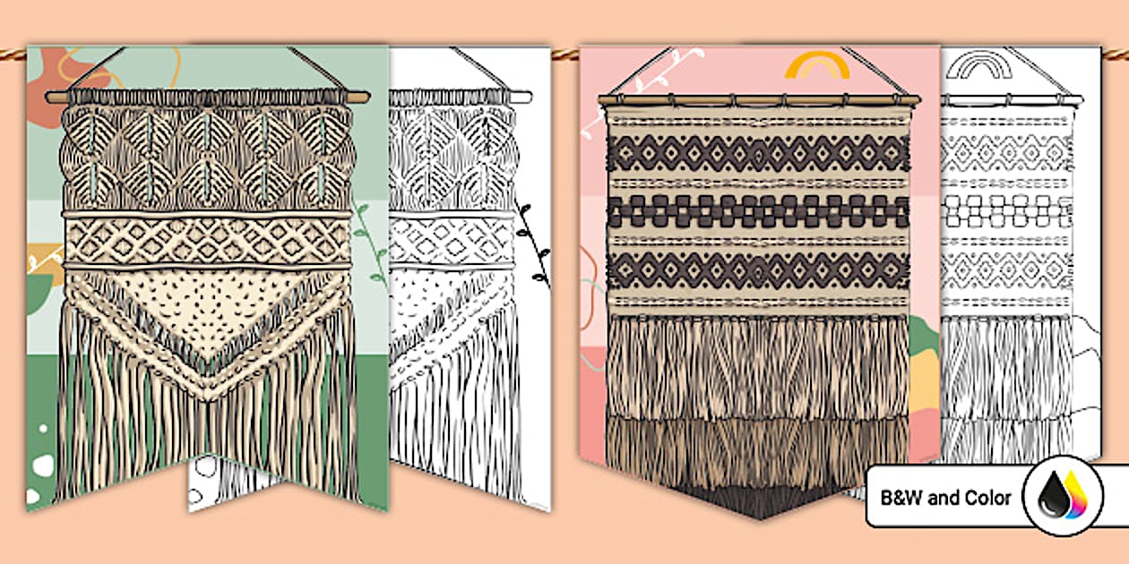 Boho Tea Party Book Tasting Bulletin Board Bunting - Twinkl