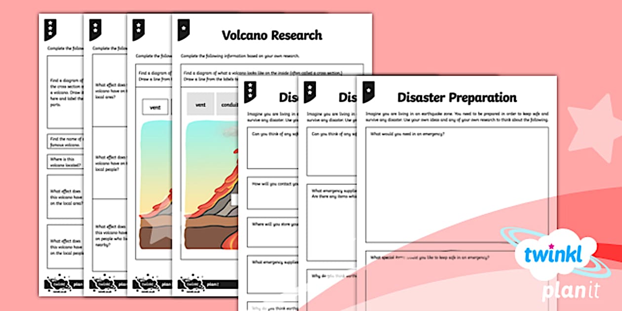 Extreme Earth: Earthquakes and Volcanoes Home Learning Tasks