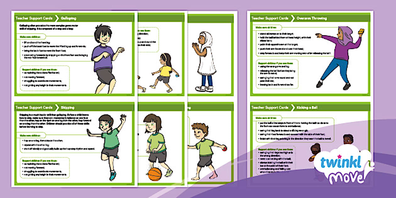 👉 Twinkl Move PE: Reception Games: Best of Balls Teacher Support Cards