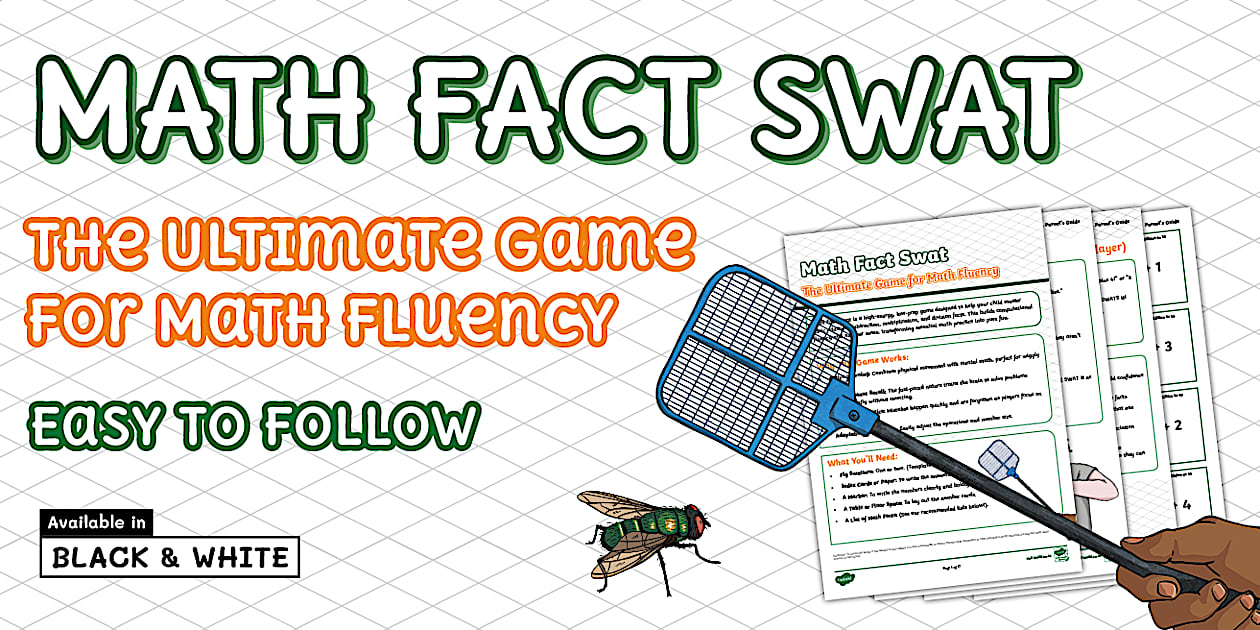 Math Fact Swat – Parent's Guide