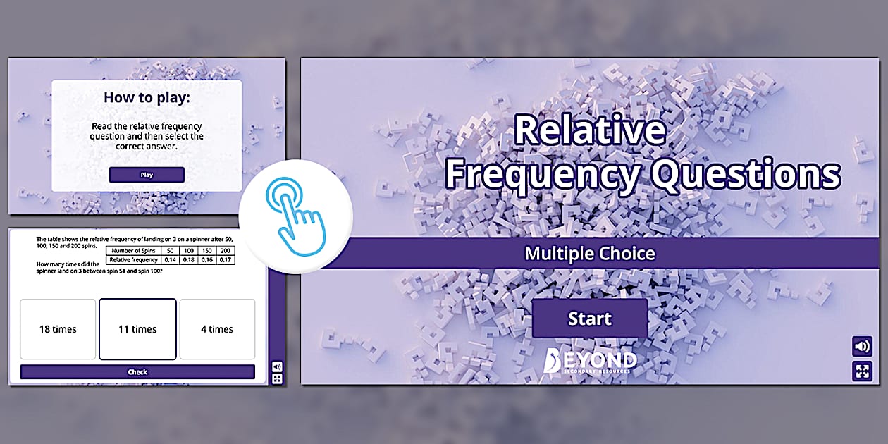 👉 Relative Frequency Questions (Teacher-Made) - Twinkl