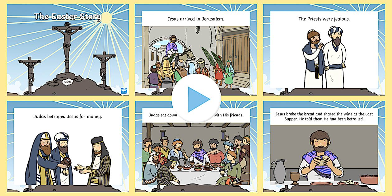 The Story of Easter PowerPoint for Younger Children