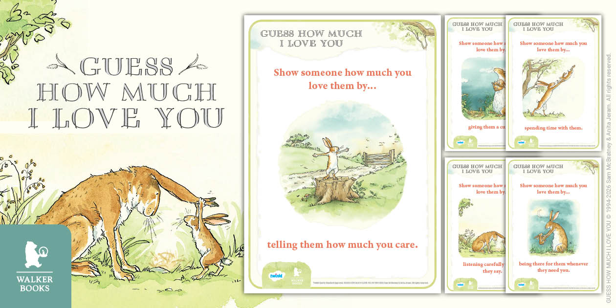 Guess How Much I Love You: Display Posters