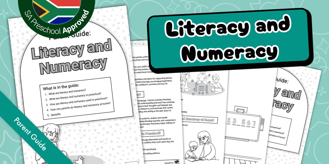 Preschool: Parent Guide- Literacy and Numeracy