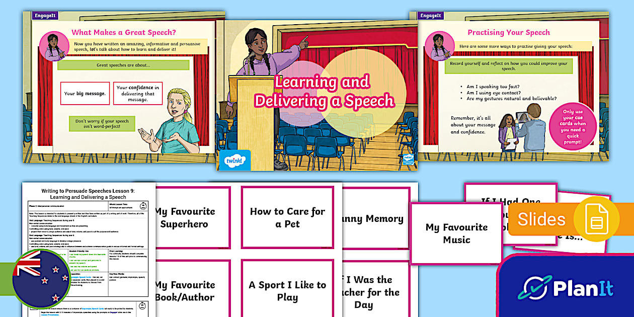 Phase 2 Writing Lesson 9: Learning and Delivering a Speech