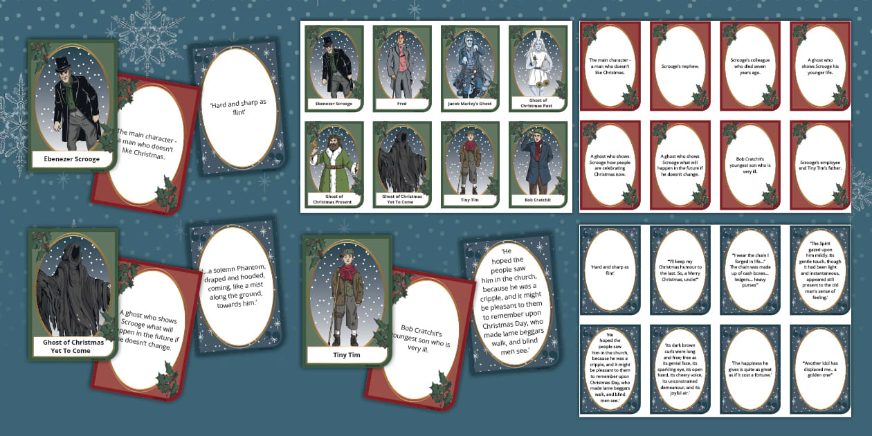 EAL Older Learners A Christmas Carol Flashcards - Twinkl