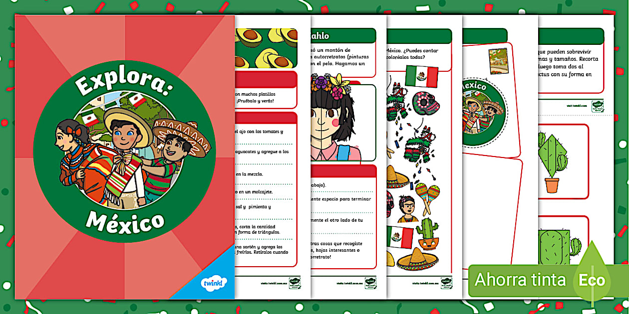 México - cuadernillo (Teacher-Made) - Twinkl