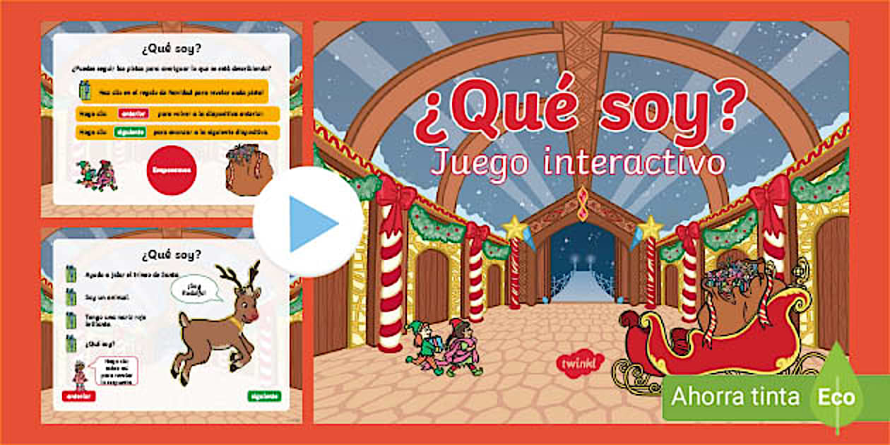 PowerPoint: juego ¿Qué soy? (teacher made) - Twinkl