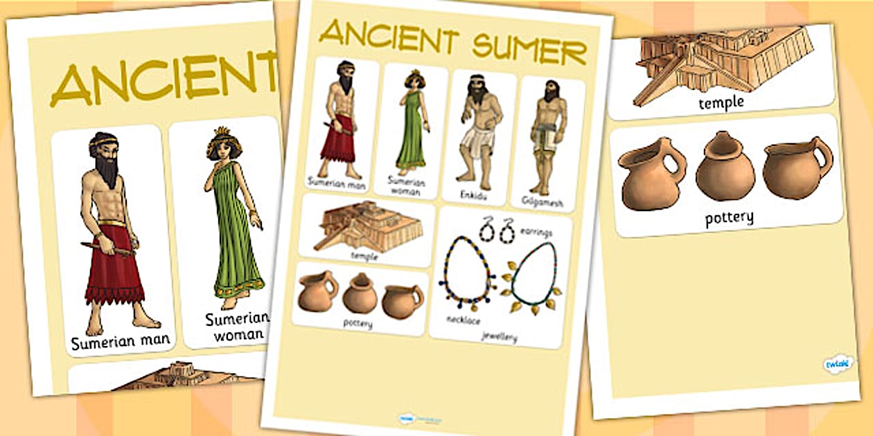 Ancient Sumer Vocabulary Mat (teacher made) - Twinkl