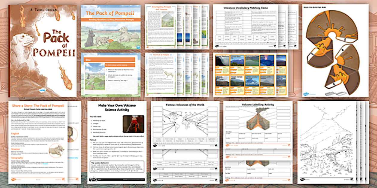 Share a Story - Volcanoes eBook Pack
