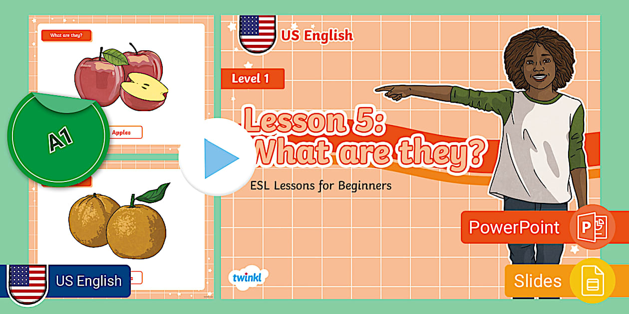 ESL Curriculum (US-English Version) Level 1, Lesson 5