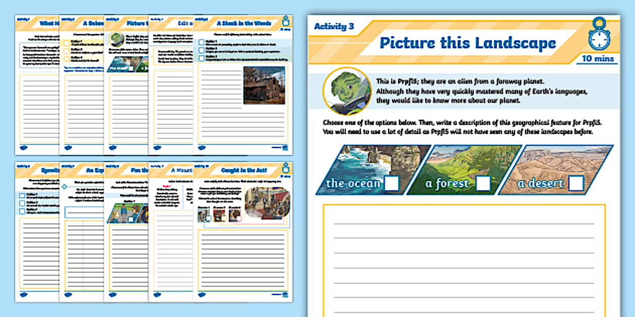 UKS2 Short Burst Writing Activity Pack (Teacher-Made)