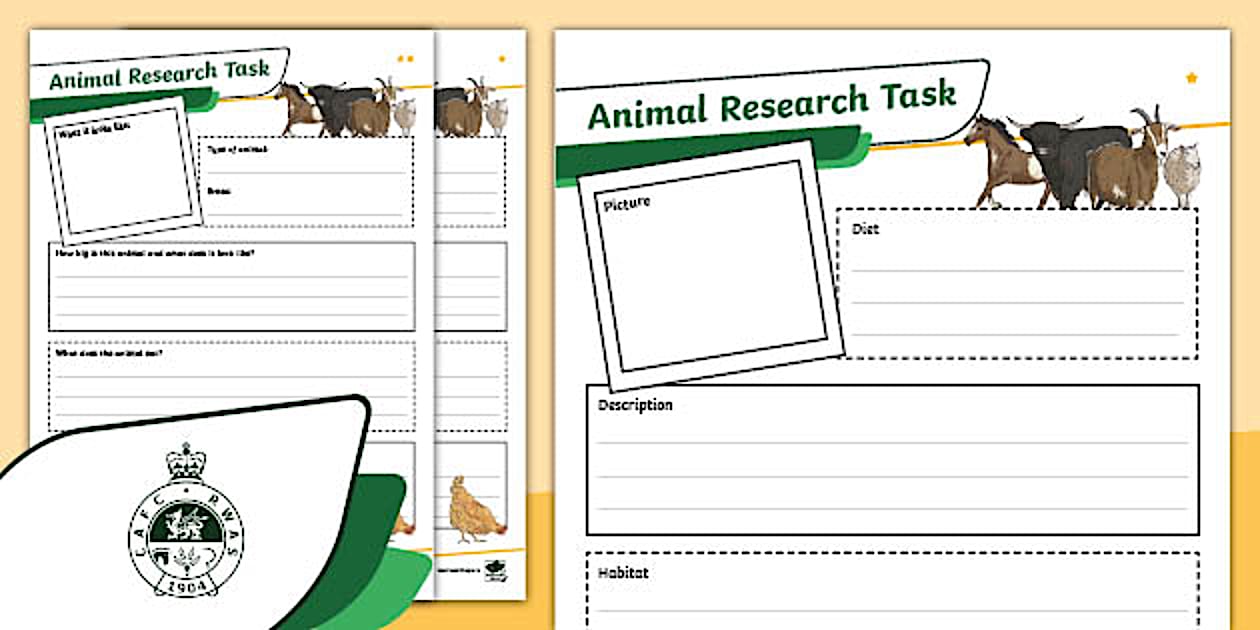 Spring Festival Animal Research Task (teacher made) - Twinkl