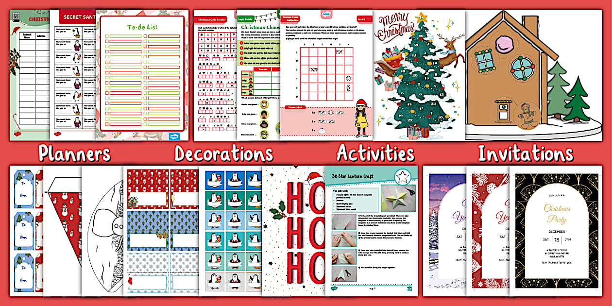 Christmas Party Mega Pack | Twinkl Party