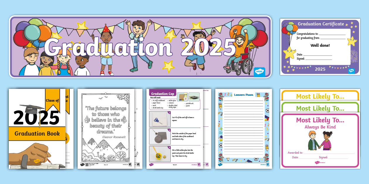 ESL Graduation Pack (teacher made) - Twinkl