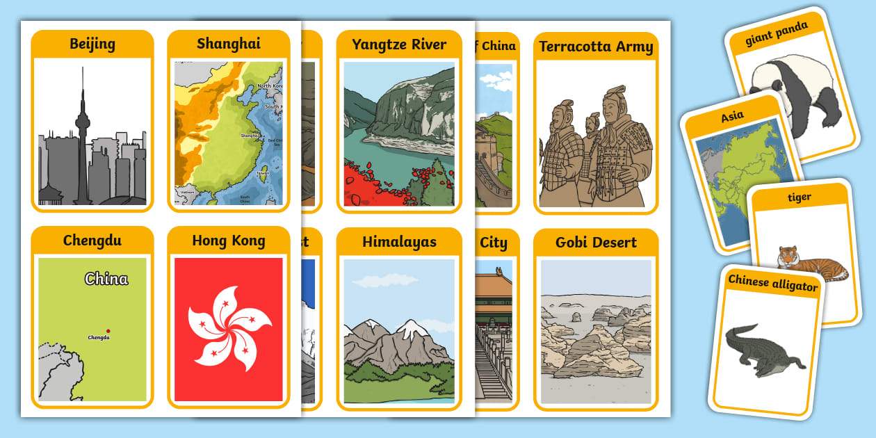 China Flash Cards