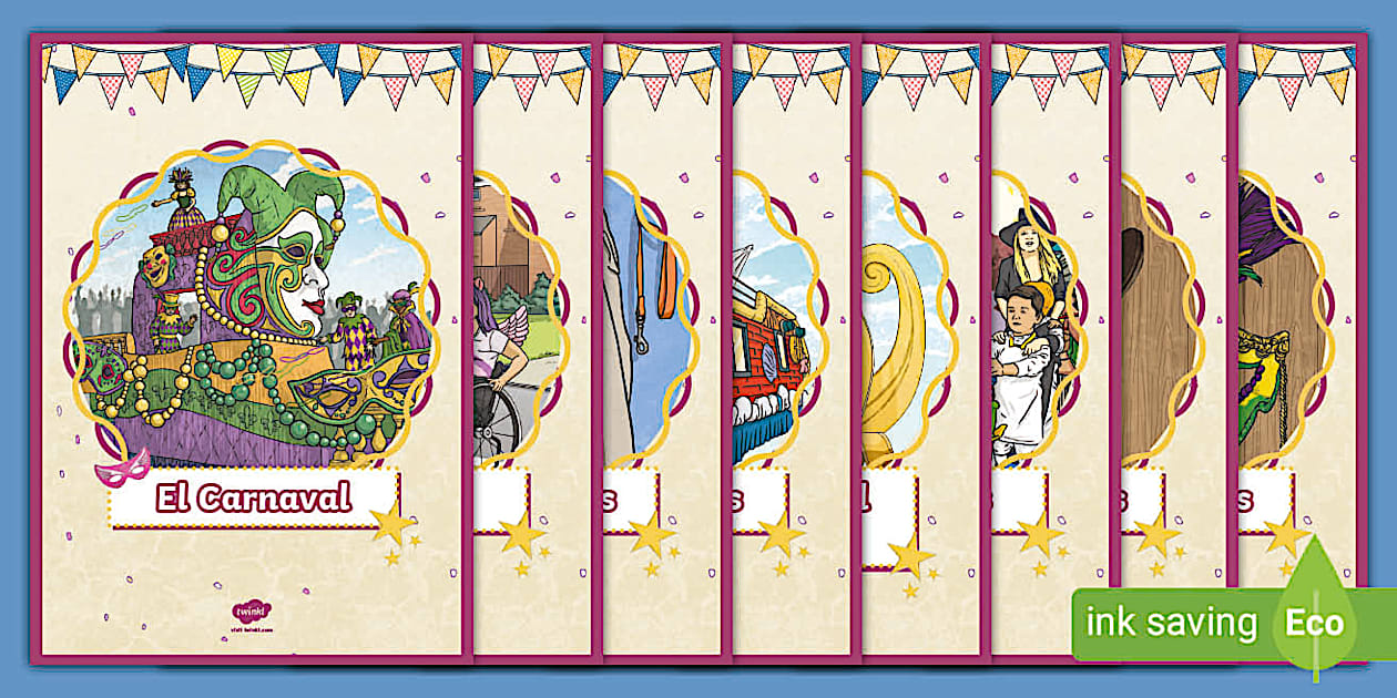 Spanish: Carnival Display Posters - Twinkl