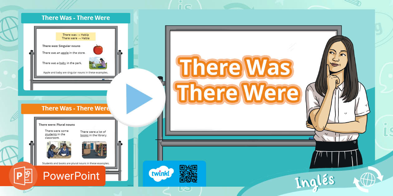 Inglés | PowerPoint | 7° Básico | There Was | There Were