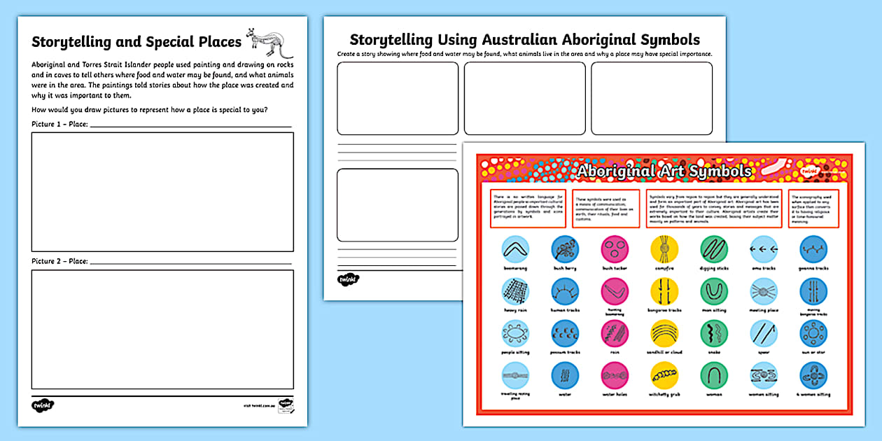 Aboriginal Australian Storytelling Activity Pack - Twinkl
