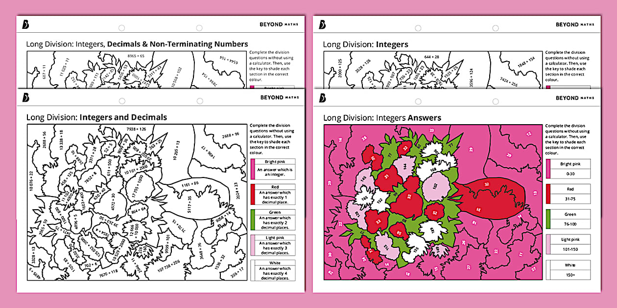 Long Division Questions - No Remainder | KS3 Maths | Beyond