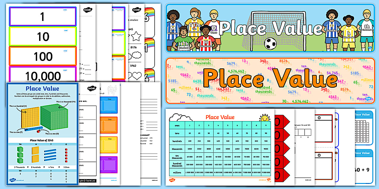 Place Value Resource Pack Teacher Made Twinkl