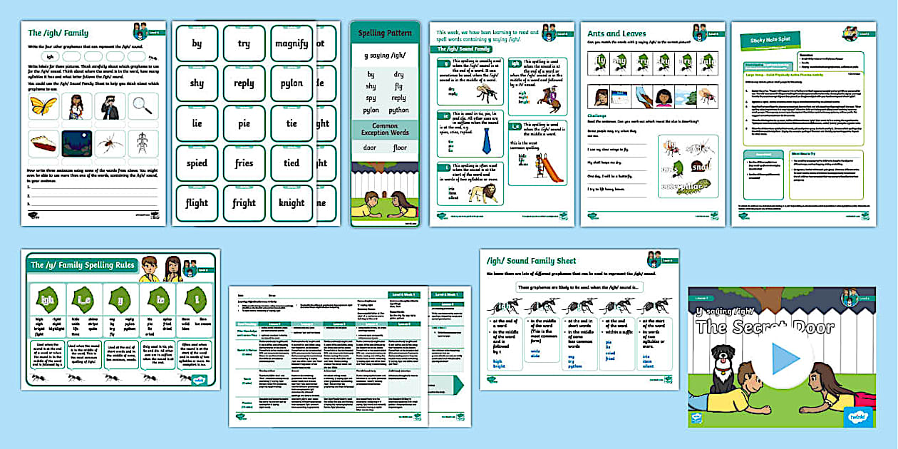 Twinkl Phonics Level 6 Taster Pack