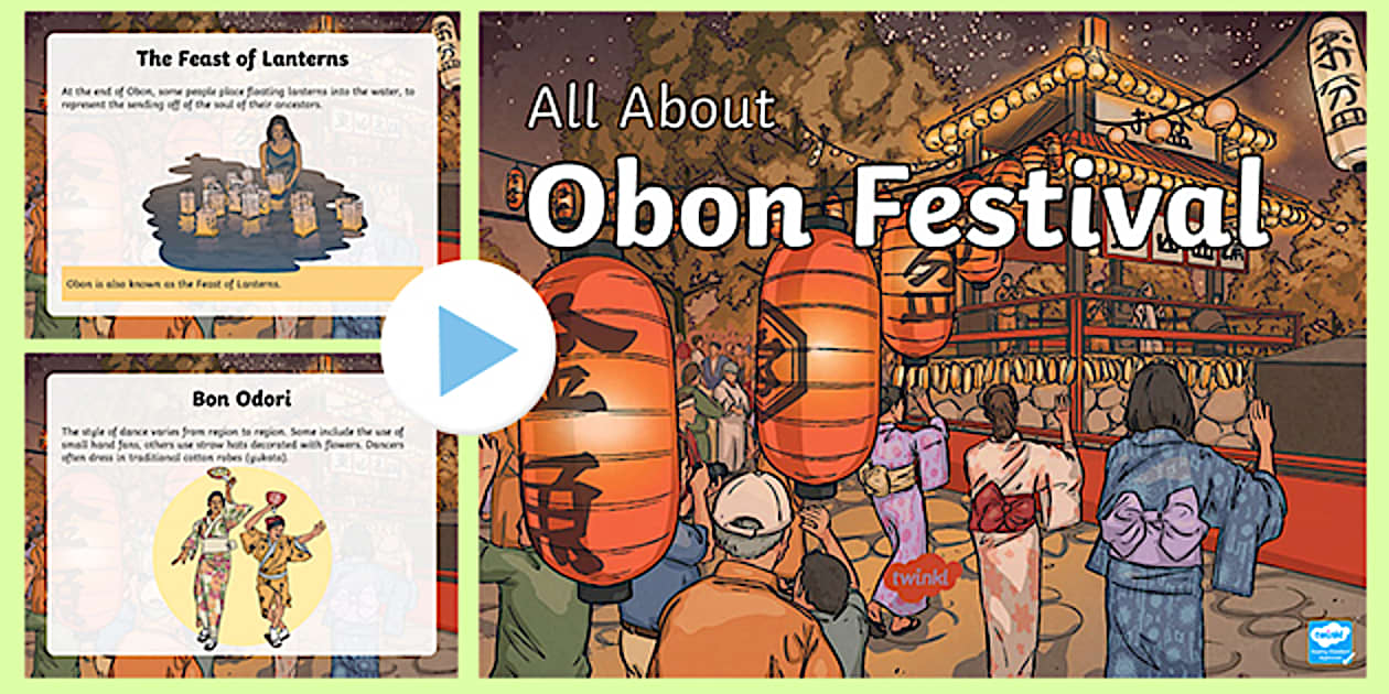 All About Obon Festival PowerPoint | Buddhism (teacher made)
