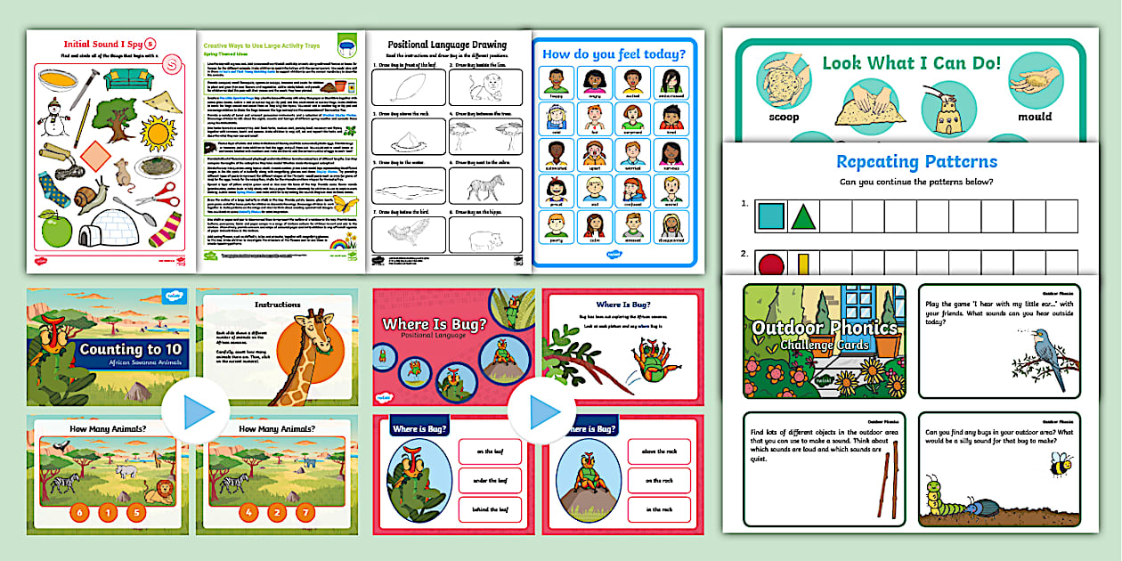 EYFS Taster Pack | Twinkl | Literacy | Maths | Phonics