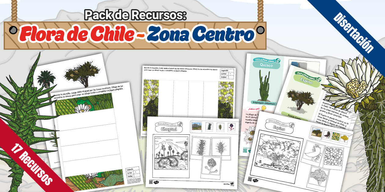 Pack | Flora de Chile | Centro