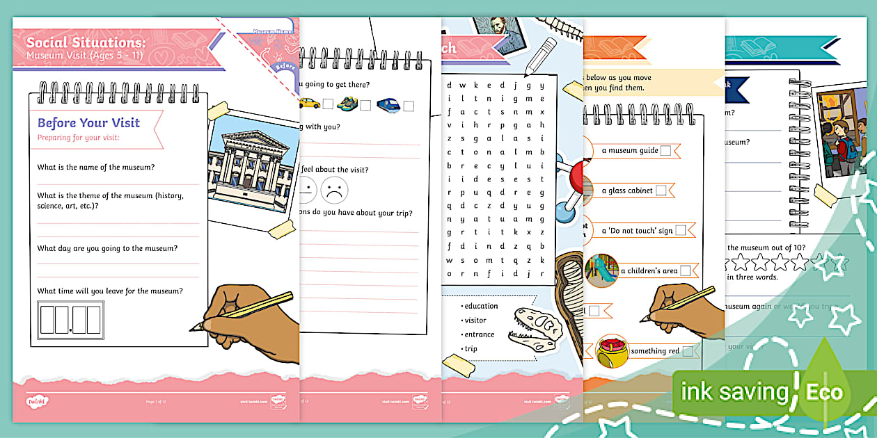 Museum Visit Social Scenario (Ages 5 - 11)