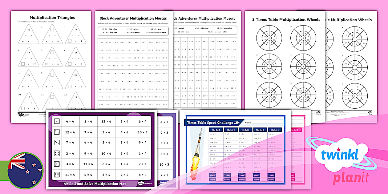 Level 3 Basic Facts: Supporting Activity Pack (teacher made)