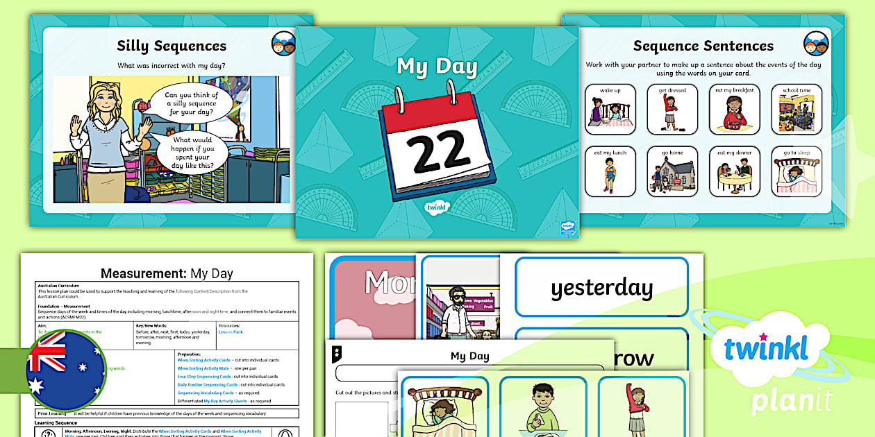 Foundation Sequencing Events in Chronological Order Lesson 2