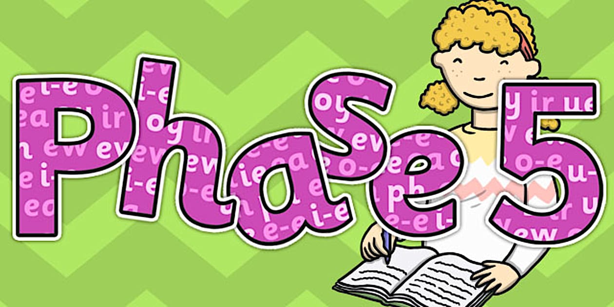 Phase 5 Display Lettering (professor feito) - Twinkl