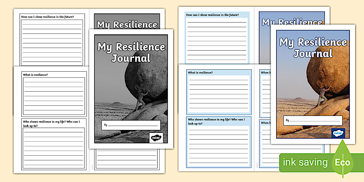 Resilience Journal Writing Frame (Teacher-Made) - Twinkl