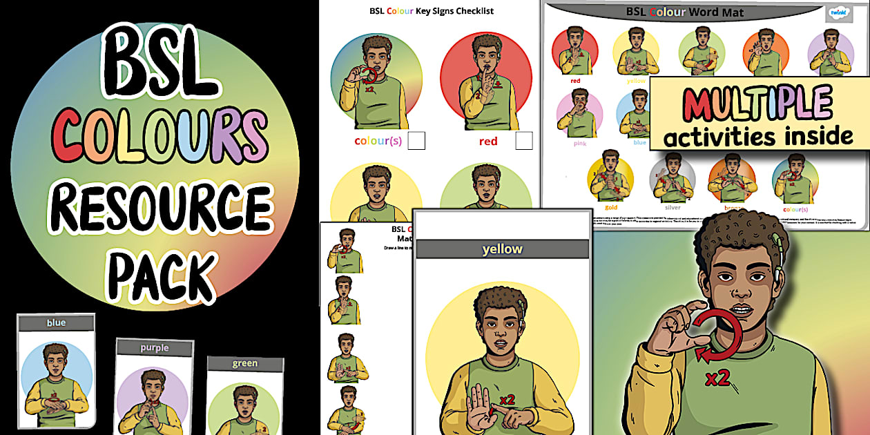 BSL Colours resource pack