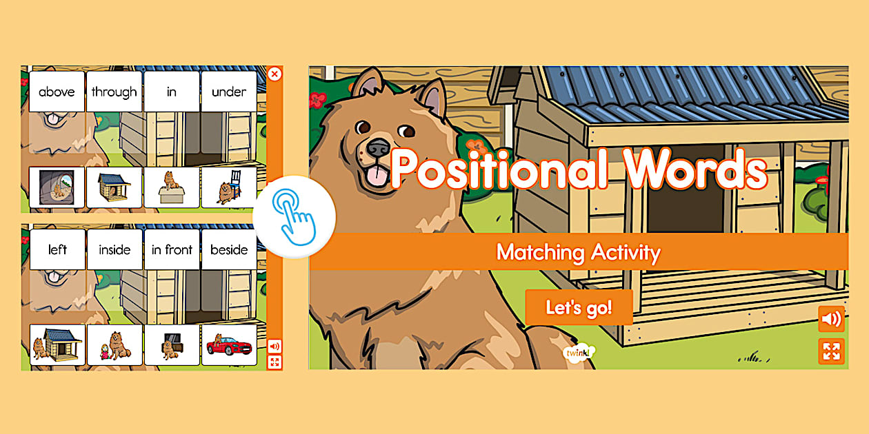 Positional Words Game | Kindergarten Resource | Twinkl USA