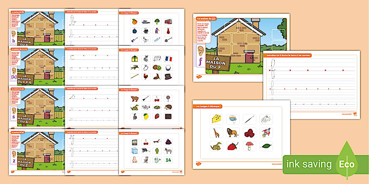 PACK _ La maison des sons (teacher made) - Twinkl