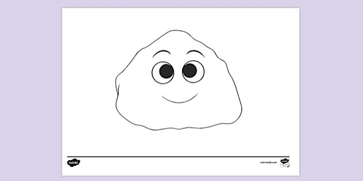 Rock Colouring Sheet | Colouring Sheet (Teacher-Made)