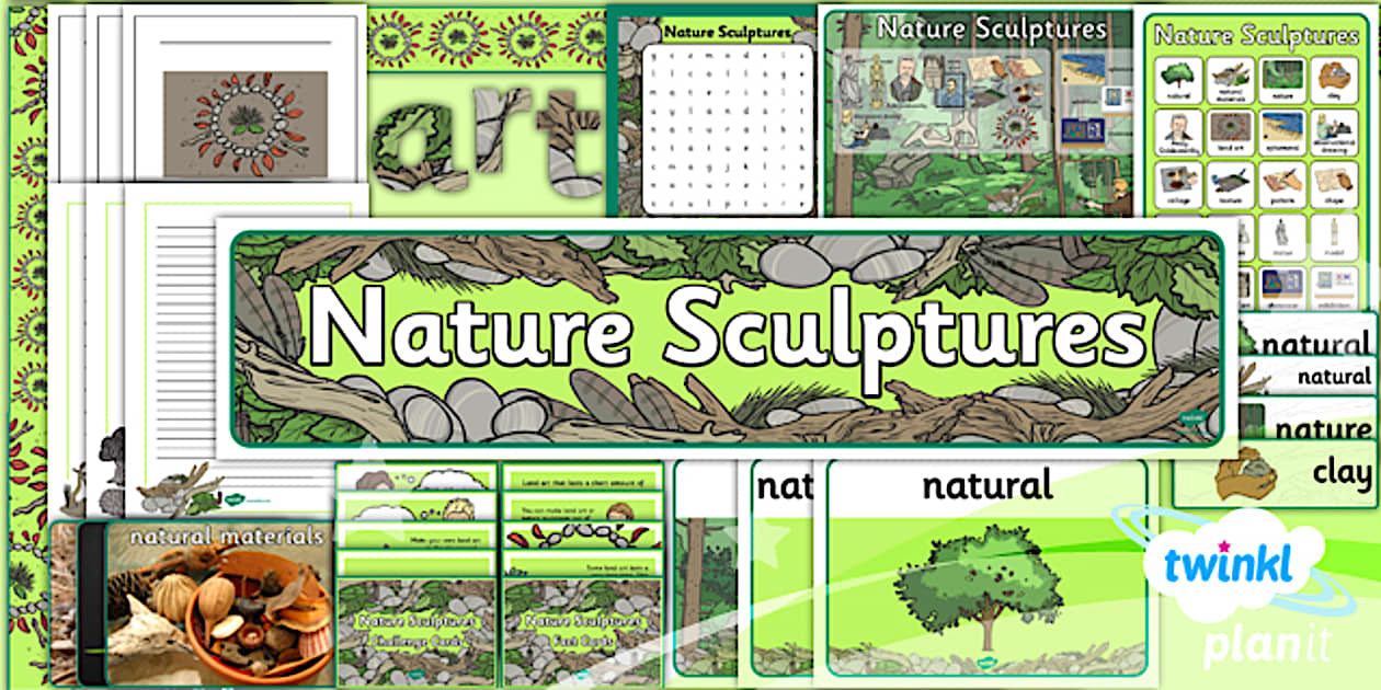Art: Nature Sculptures KS1 Unit Additional Resources