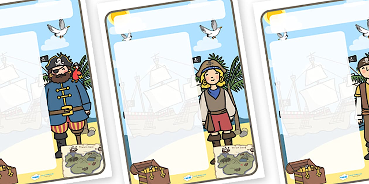 Pirate Themed Target Posters (teacher made) - Twinkl