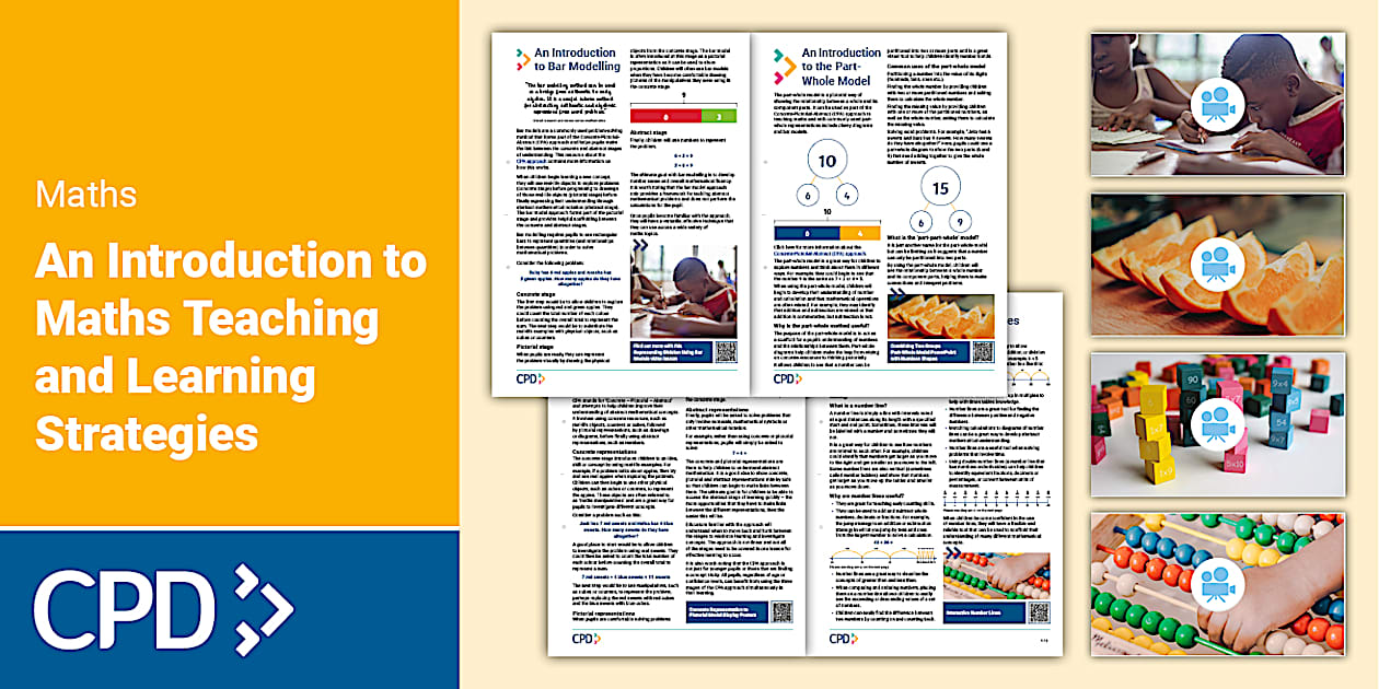 An Introduction to Maths Teaching and Learning Strategies Bundle CPD