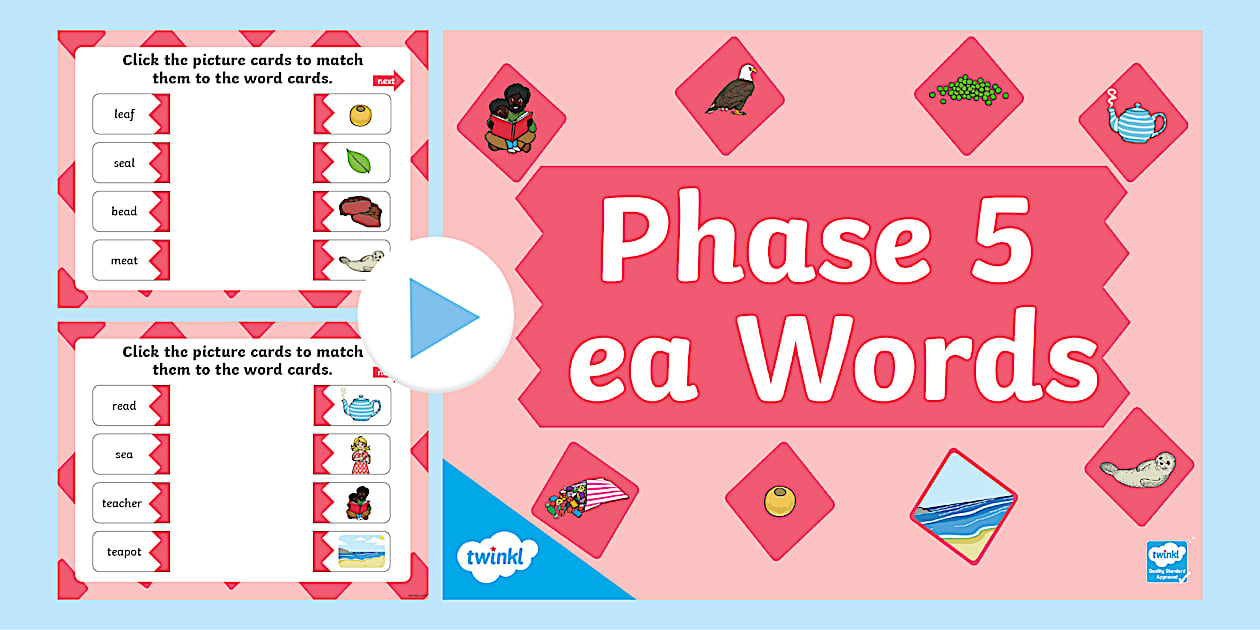 Phase 5 ea Words PowerPoint (Teacher-Made) - Twinkl