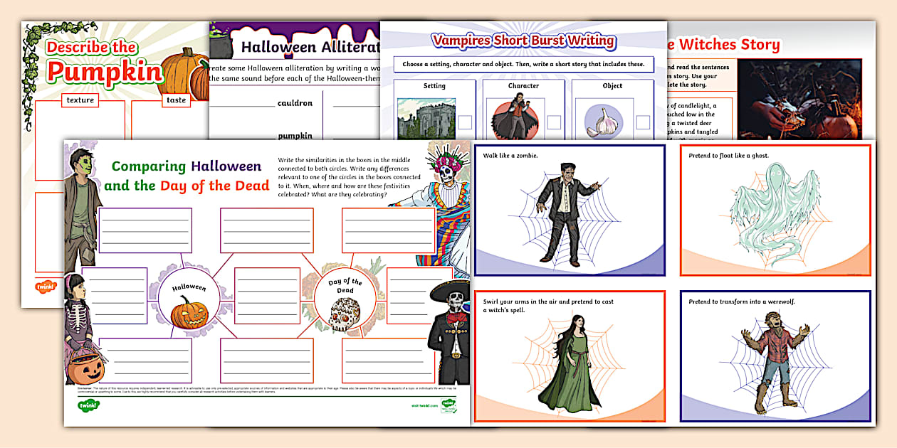KS2 Halloween Activity Resource Pack (teacher made) - Twinkl