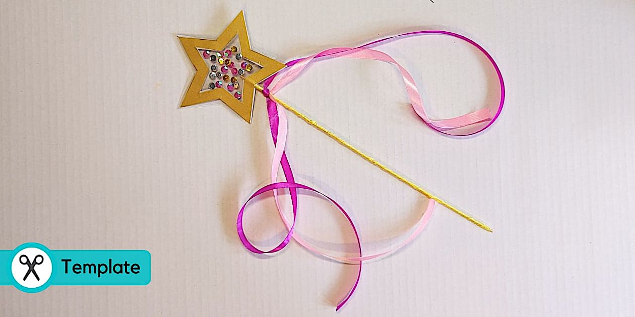 Magic Fairy Wand | Fantasy Crafts (teacher made) - Twinkl