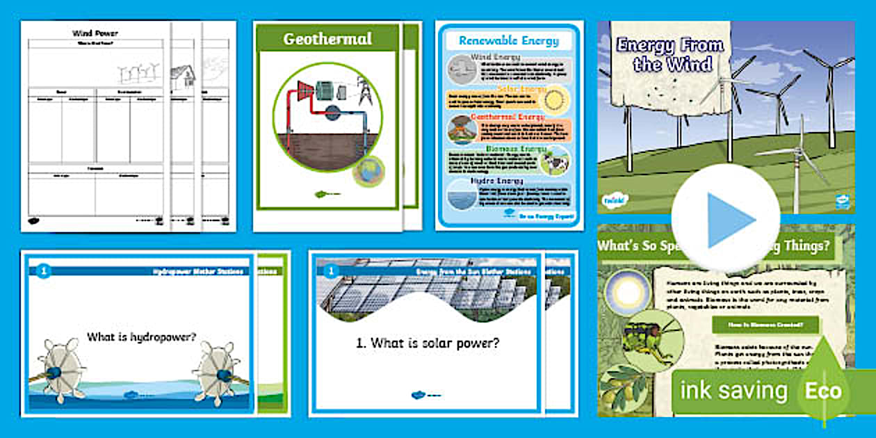 Renewable Energy in Scotland Resource Pack (teacher made)